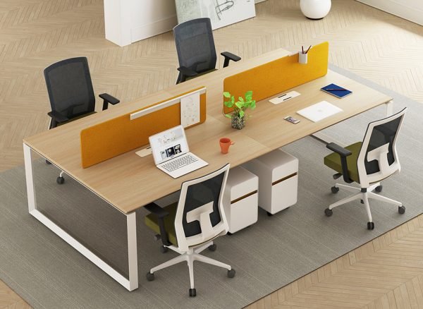 Ergonomic Office Workstation Desk | Modern Corporate Design