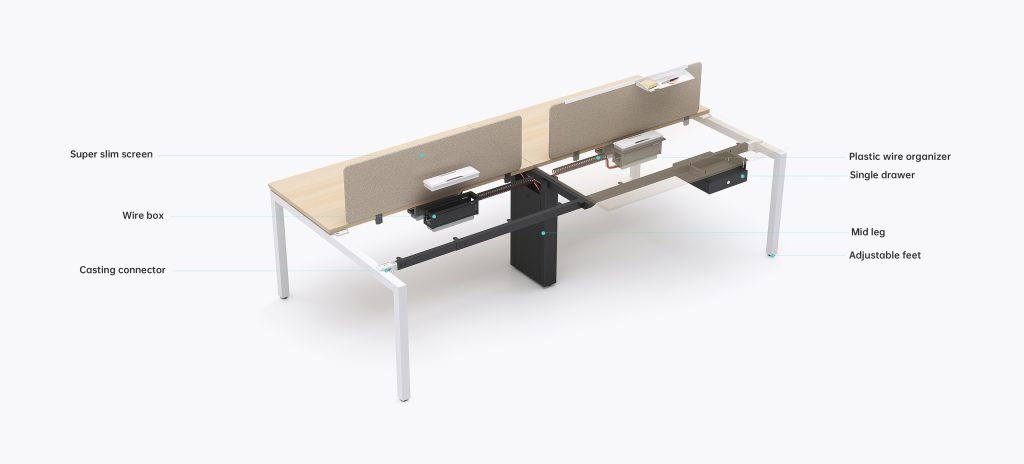Universal Office Desking System | Flexible Workspace Setup