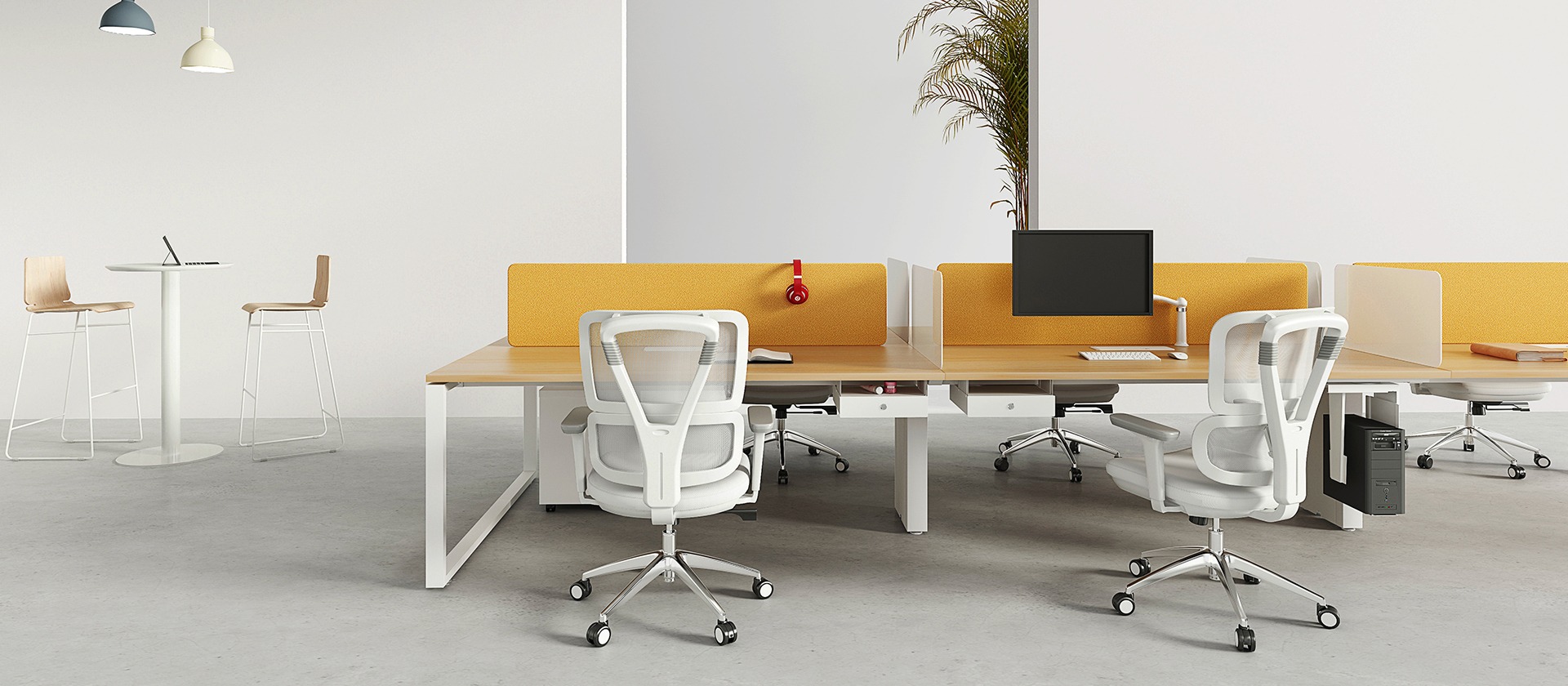 Modular Office Furniture:Flexible Workstations for Open Plan